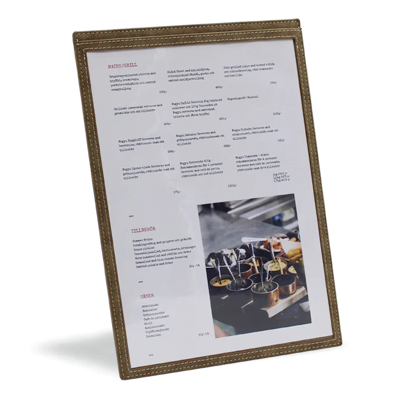 MENU BOARDS | FAUX NUBUCK, HIMALAYAS, practical & luxurious